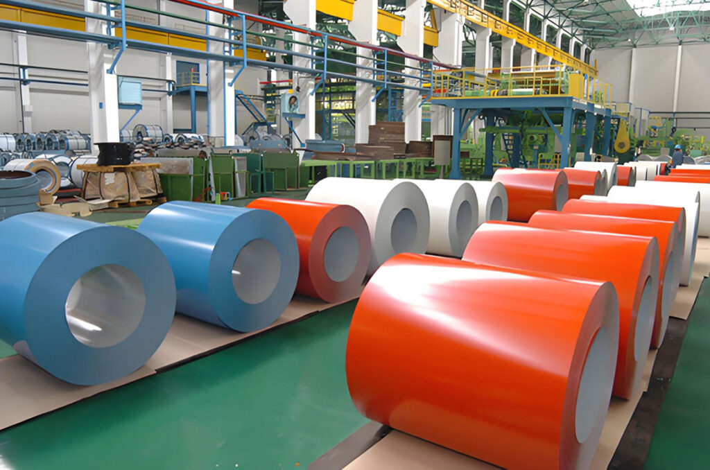 Color-coated Steel Strip Coils - Mid west steel supply